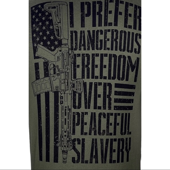 Howitzer | Shirts | Howitzer Style Mens Tshirt Freedom Over Military ...